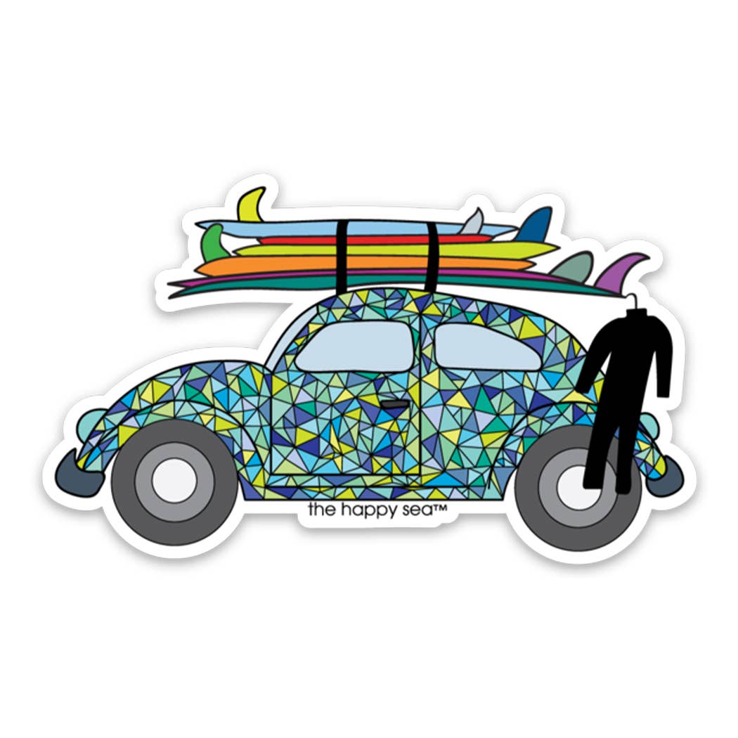 VW Surf Bug Sticker | Ophiuroidea The O Kent Island, Maryland