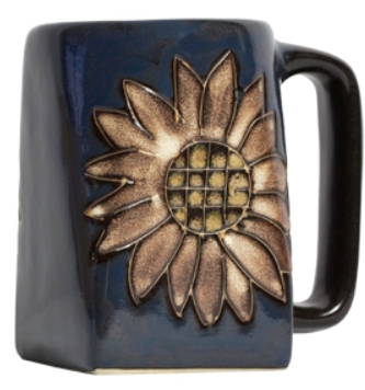 Mara Stoneware Square Sunflower Mug | Ophiuroidea The O Kent Island ...