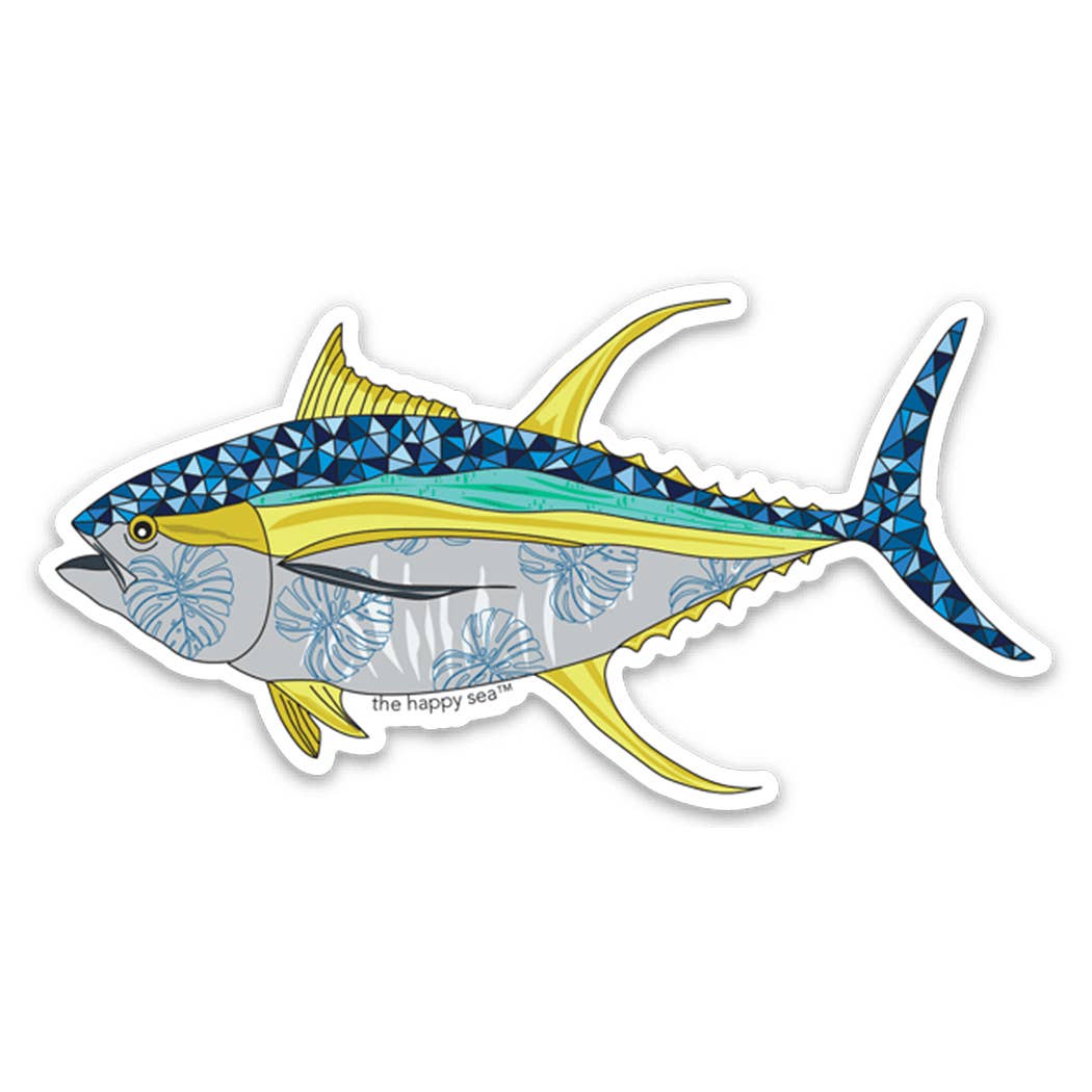 Yellowfin Tuna Sticker | Ophiuroidea - The O Kent Narrows, Maryland