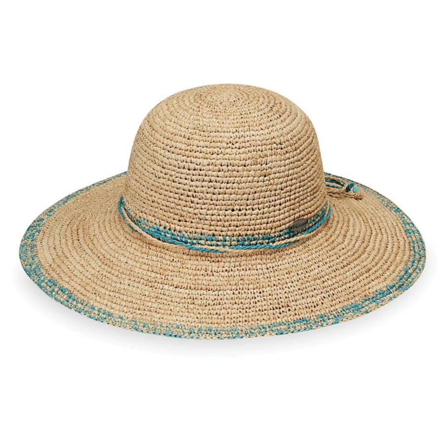 Camille Turquoise Wide Brim Hat | Ophiuroidea - The O Kent Narrows ...