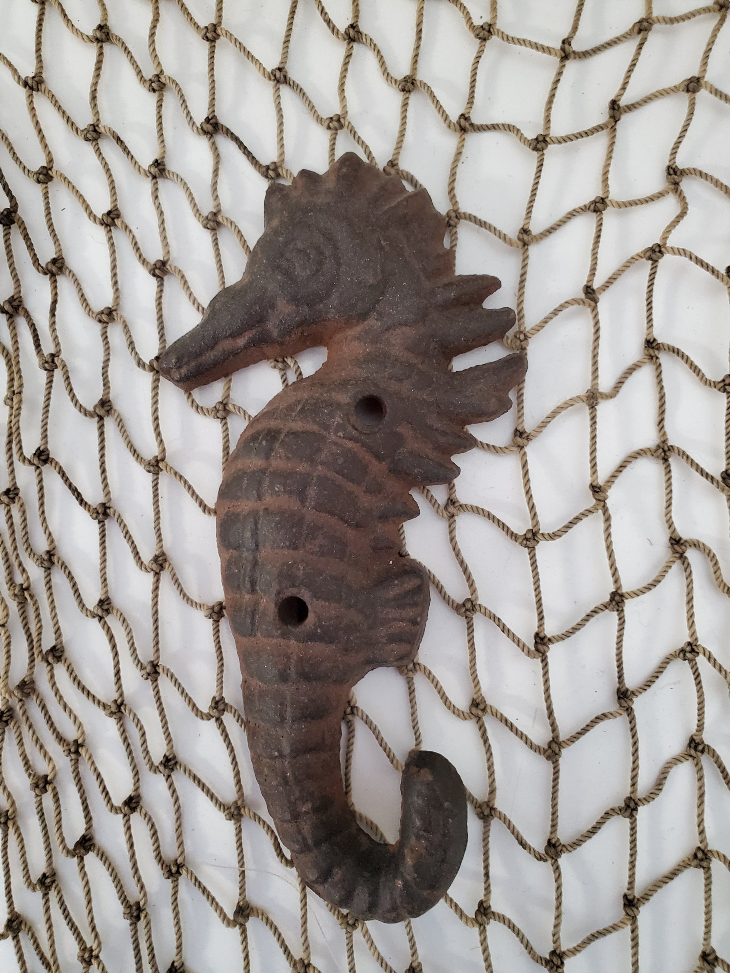Seahorse Cast Iron Wall Hook | Ophiuroidea "the O" St. Michaels & Kent ...
